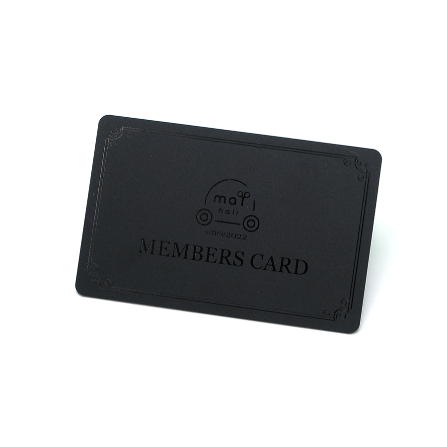 mai hair 様 メンバーズカード | プラスチックカード印刷・作成の専門店 バズ・プランニング